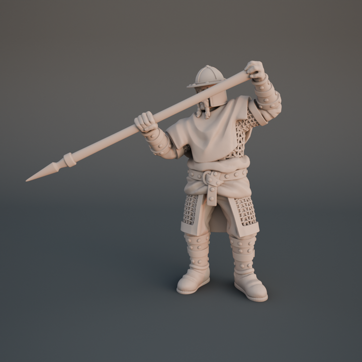 3D Printable Slavic pagan fantasy spearman 2 by Chart